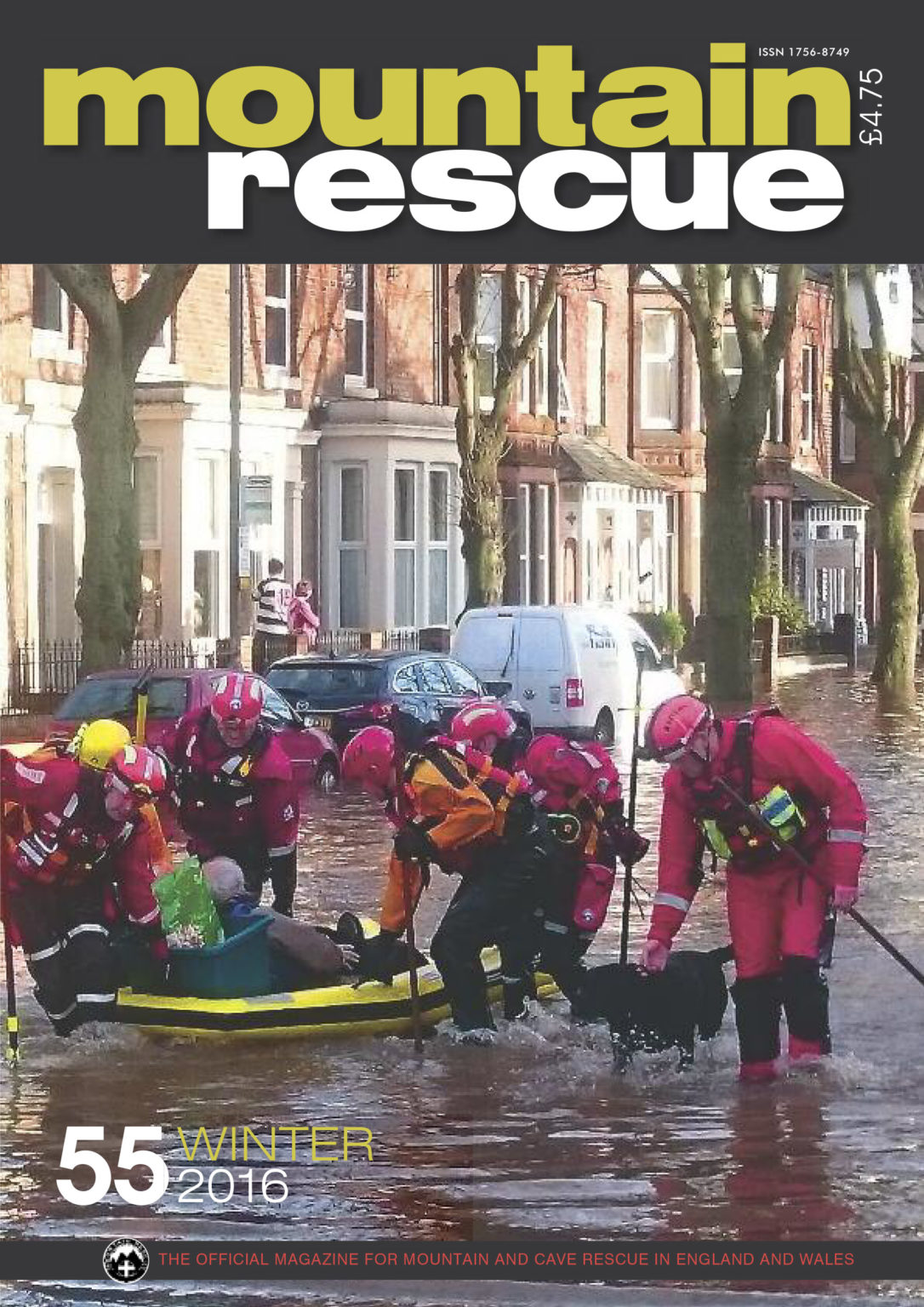 Issue 55 Mountain Rescue Winter 2016 - Mountain Rescue England and Wales