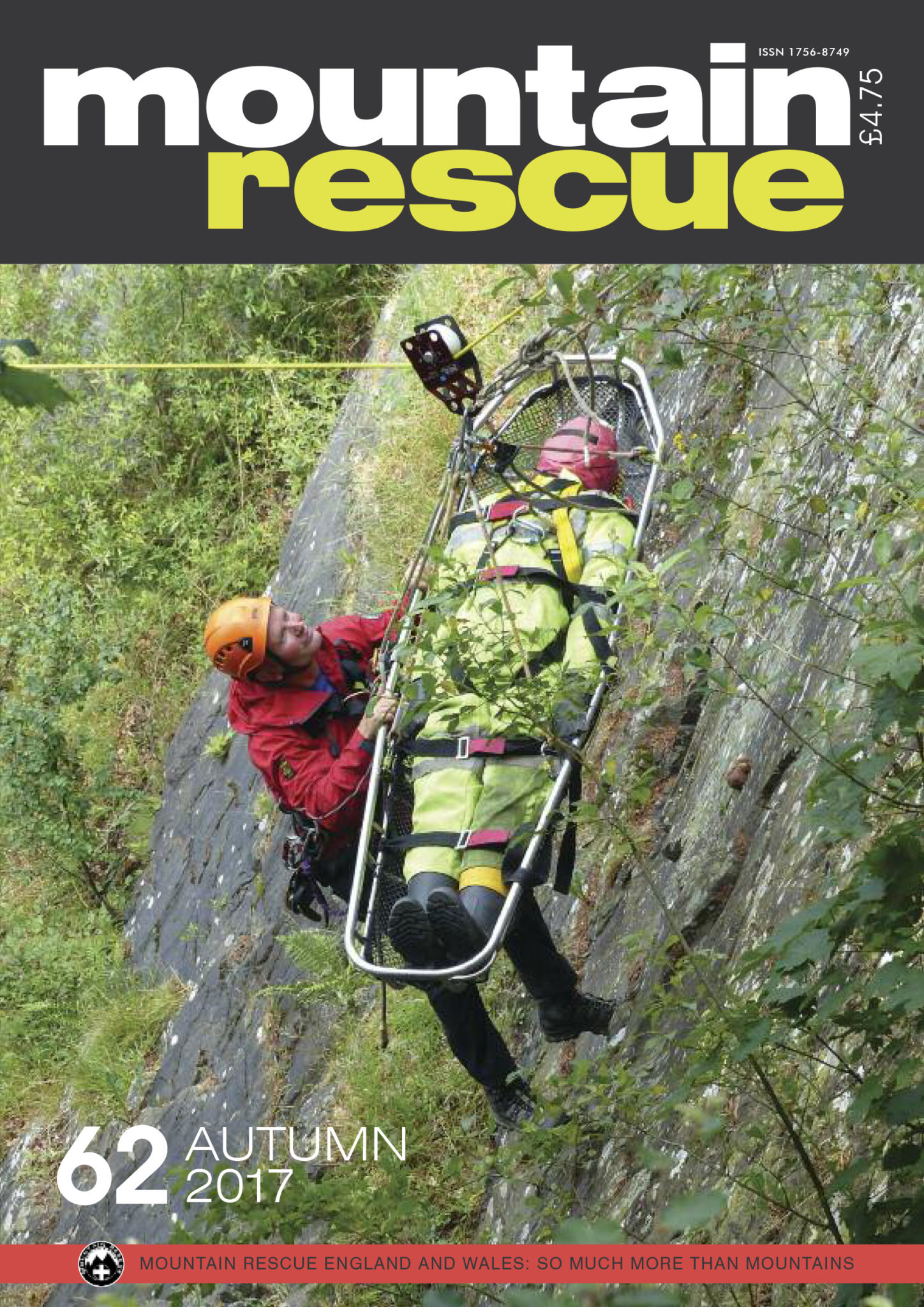 Issue 62 Mountain Rescue Autumn 2017 - Mountain Rescue England and Wales