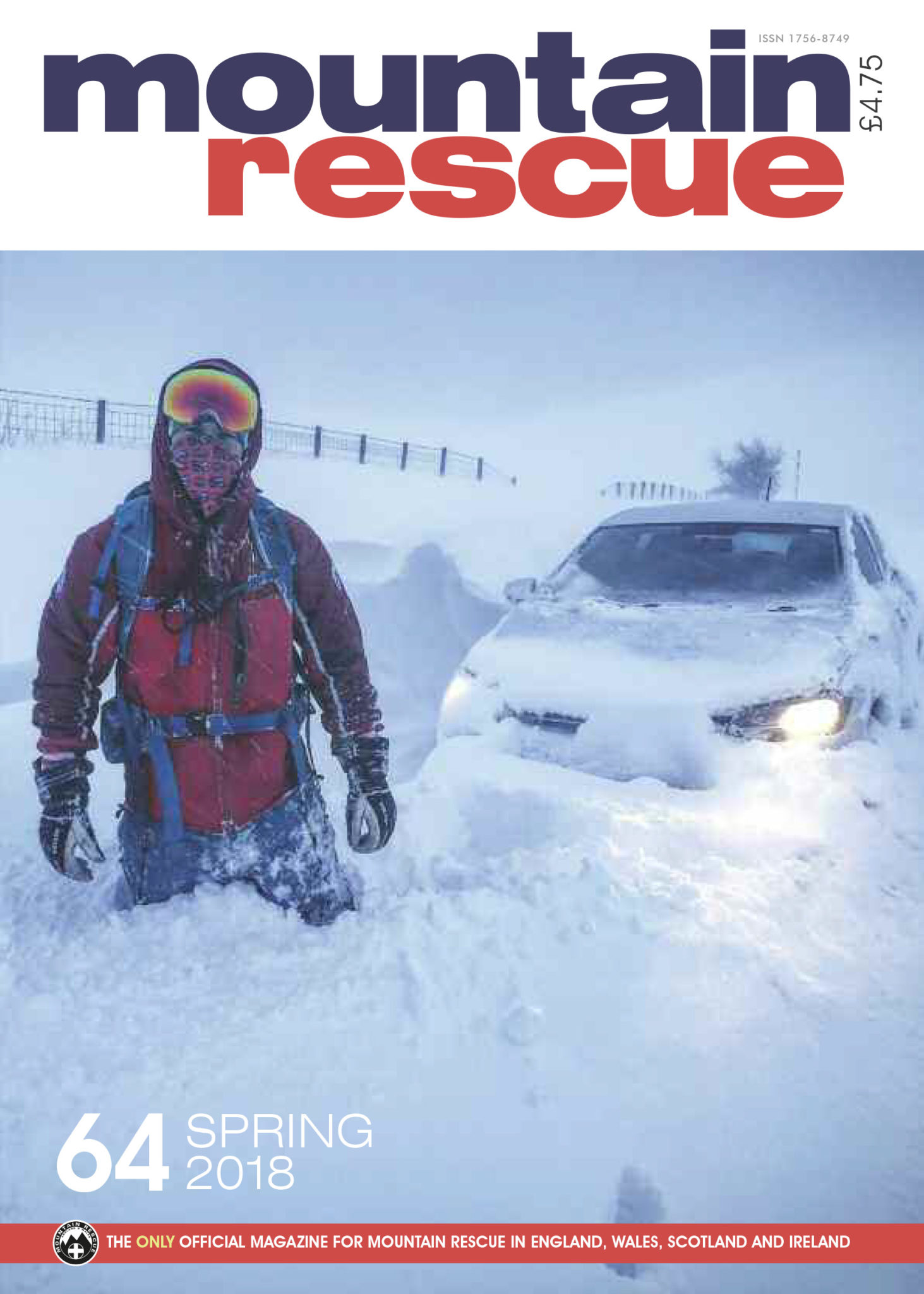 Issue 64 Mountain Rescue Spring 2018 - Mountain Rescue England and Wales