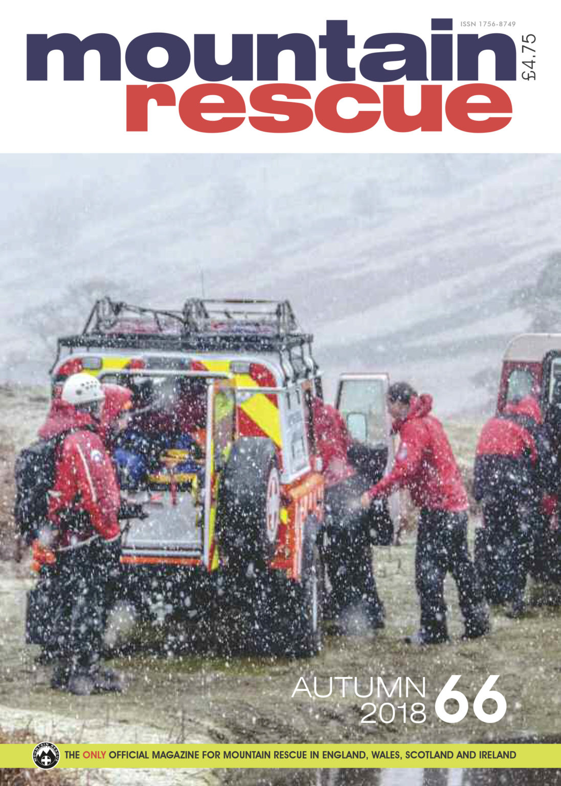 Issue 66 Mountain Rescue Autumn 2018 - Mountain Rescue England and Wales