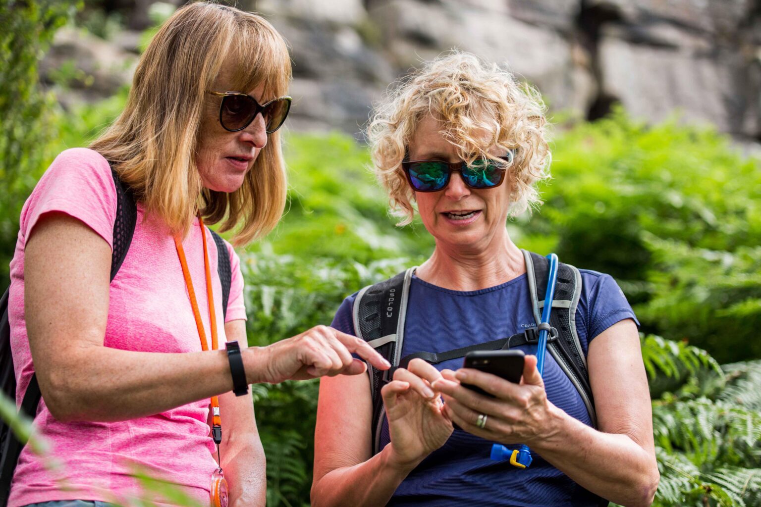 How to navigate with your phone and find new paths with OS Maps ...