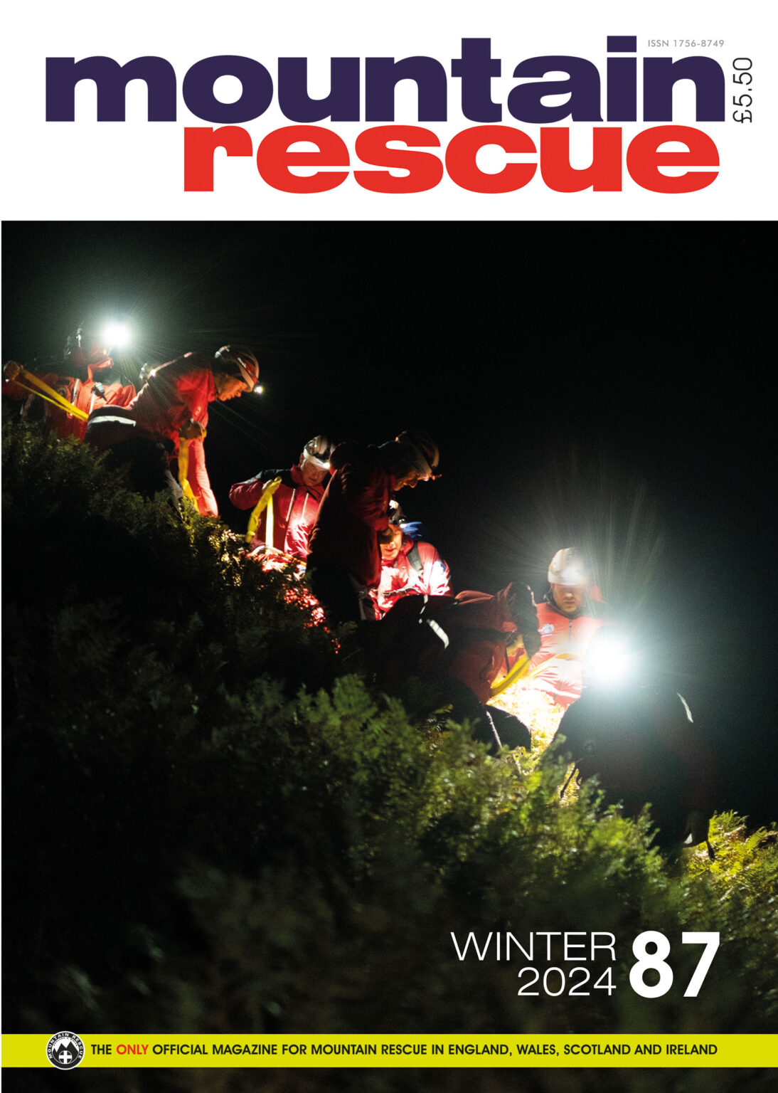Issue 87 Mountain Rescue Winter 2024 - Mountain Rescue England and Wales